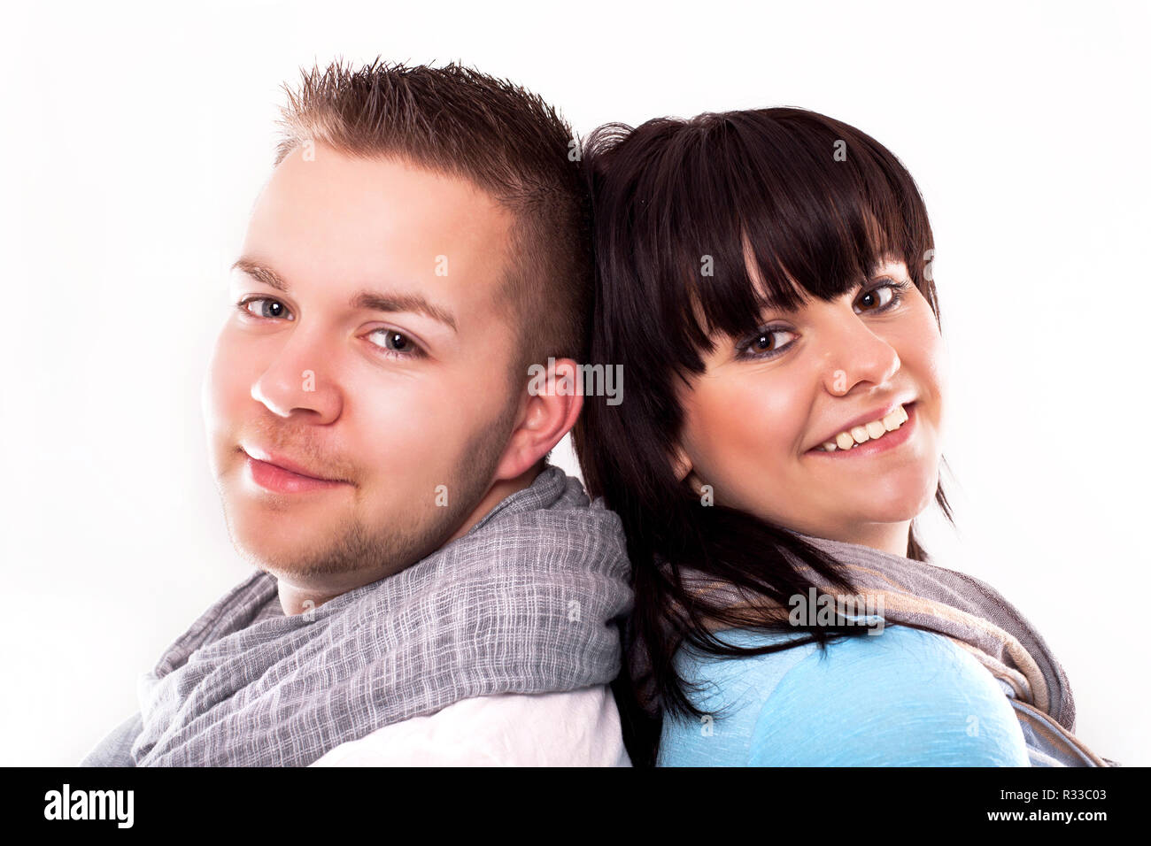young modern couple - love Stock Photo - Alamy