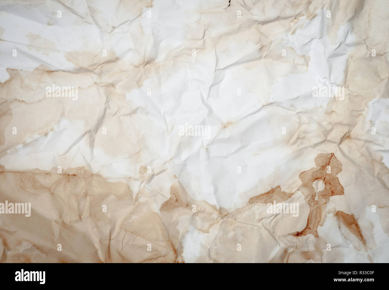 Vintage Crumpled paper texture Stock Photo - Alamy