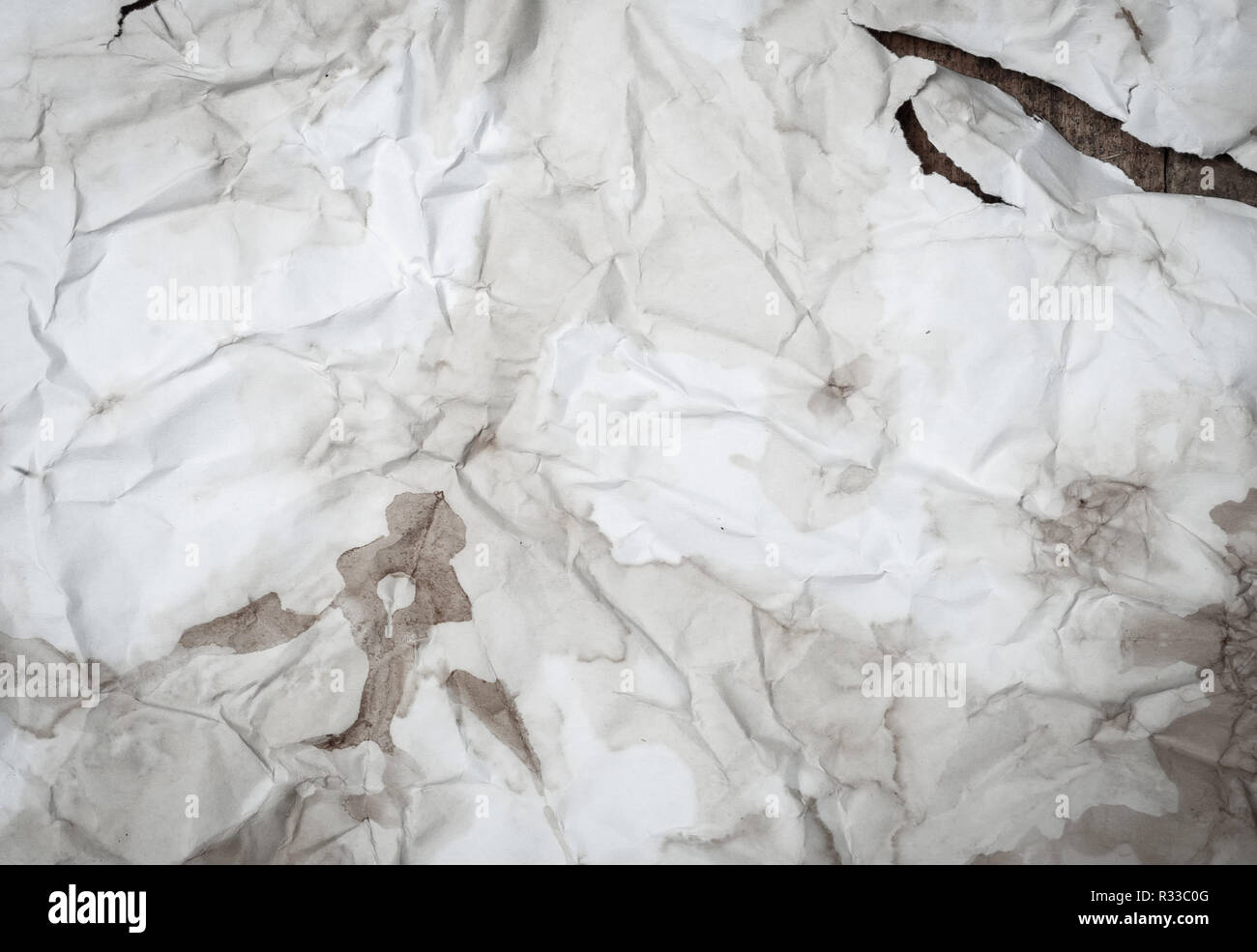 Vintage Crumpled paper texture Stock Photo - Alamy