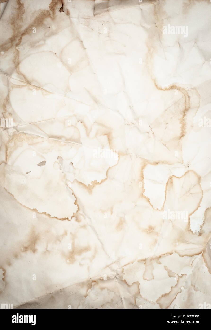 Vintage Crumpled paper texture Stock Photo - Alamy
