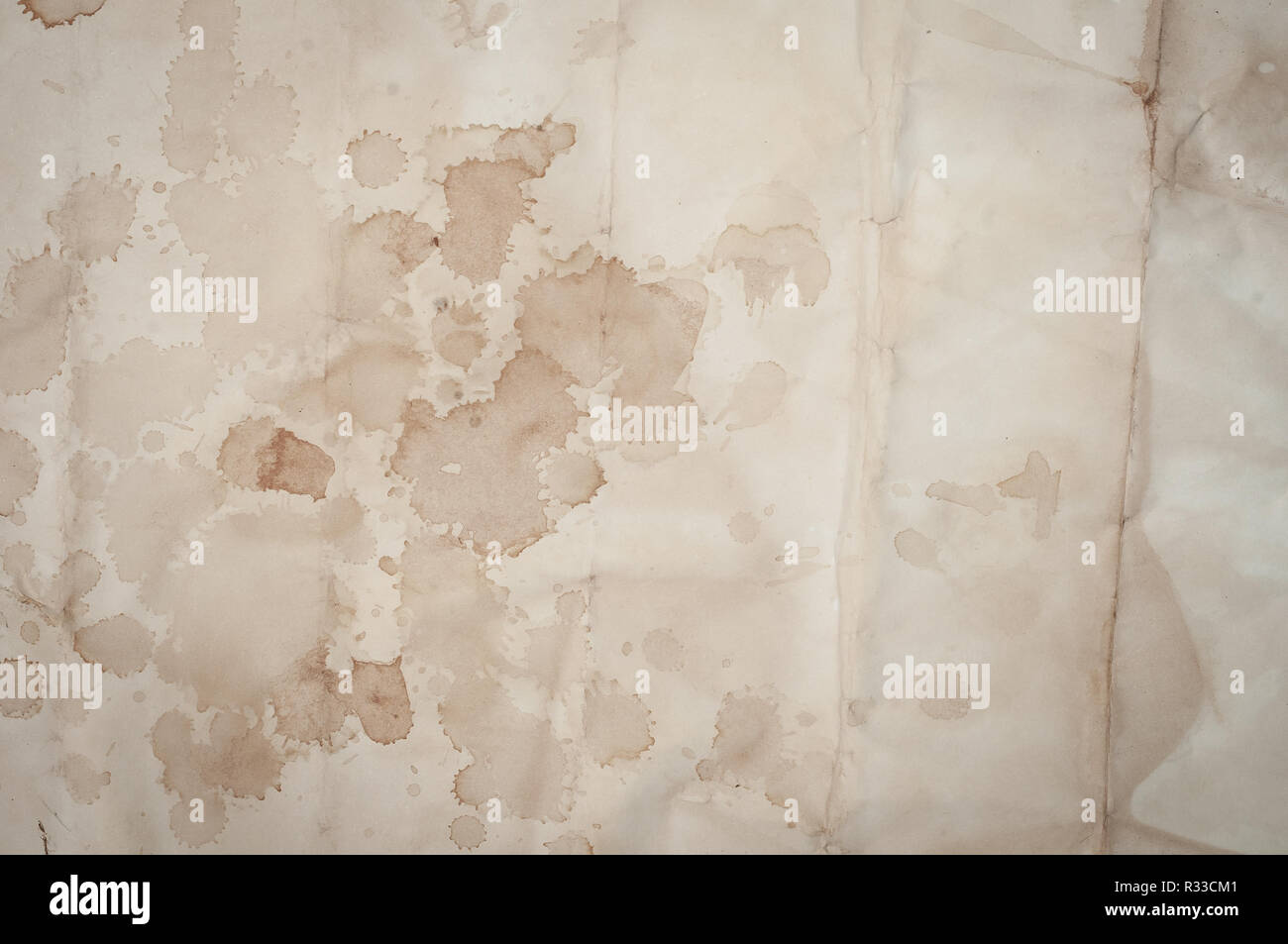 Vintage Crumpled paper texture Stock Photo - Alamy