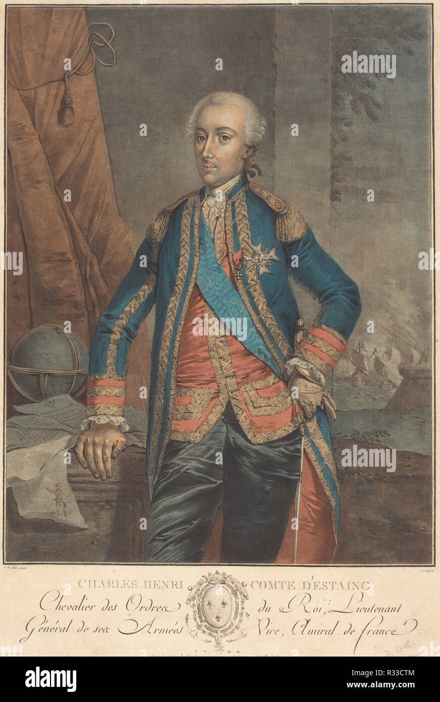Admiral charles hector comte d’estaing hi-res stock photography and ...