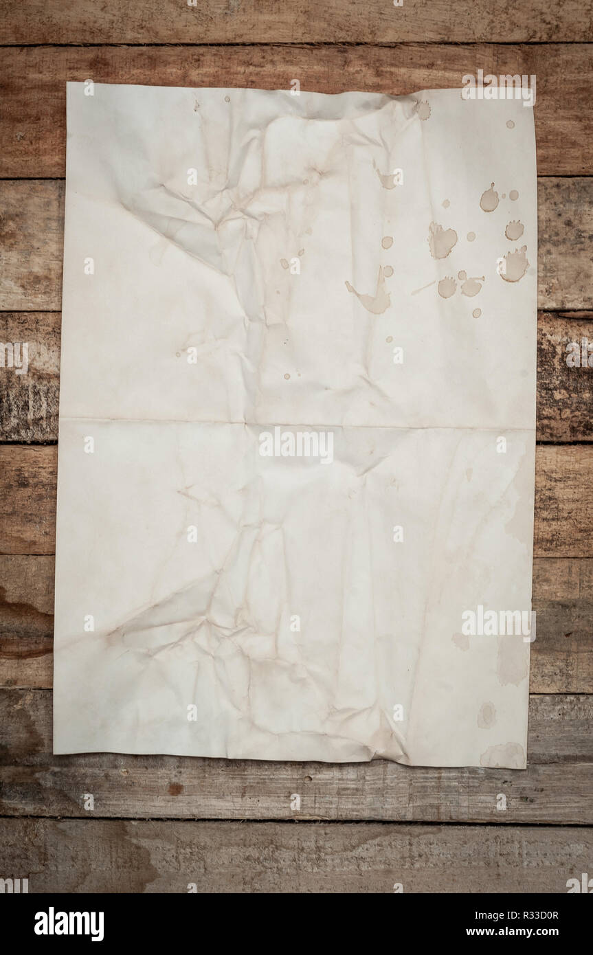 Crumpled paper desk hi-res stock photography and images - Alamy