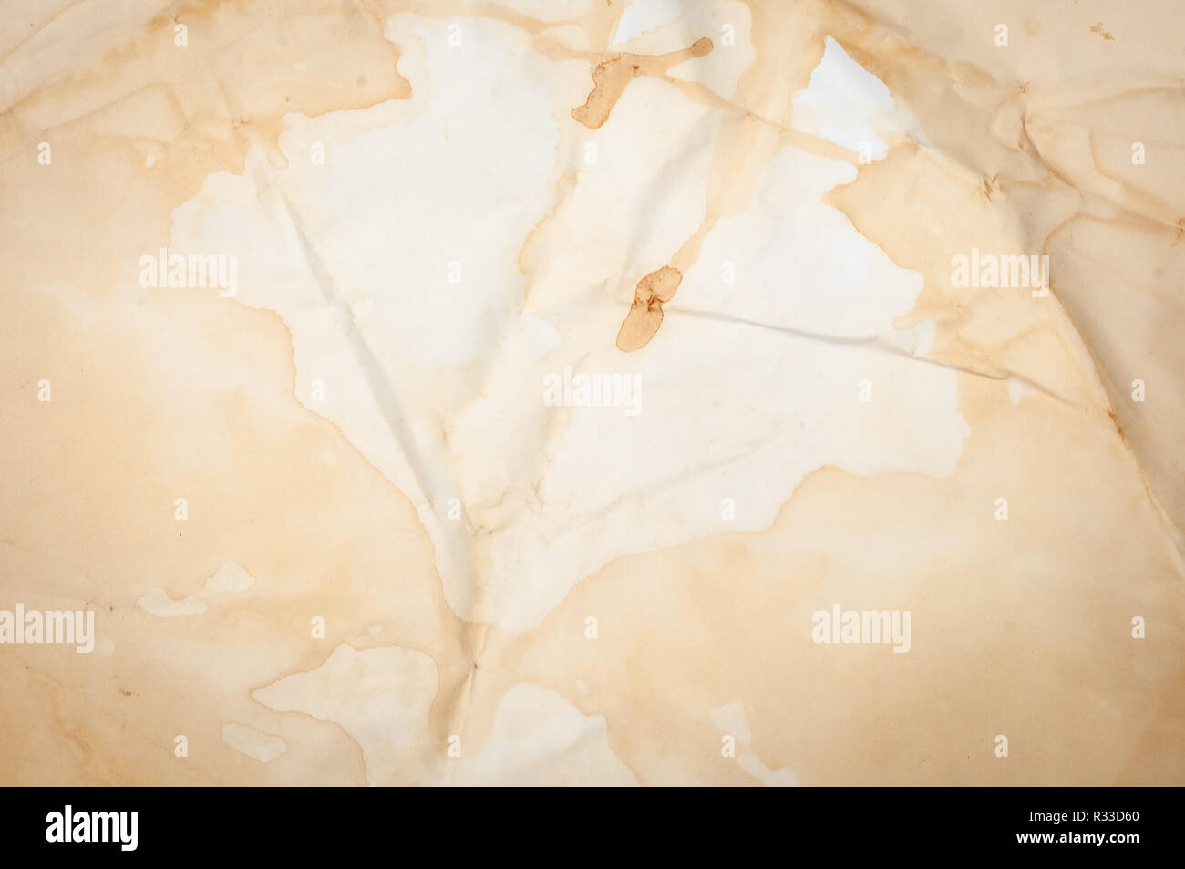 Vintage Crumpled paper texture Stock Photo - Alamy