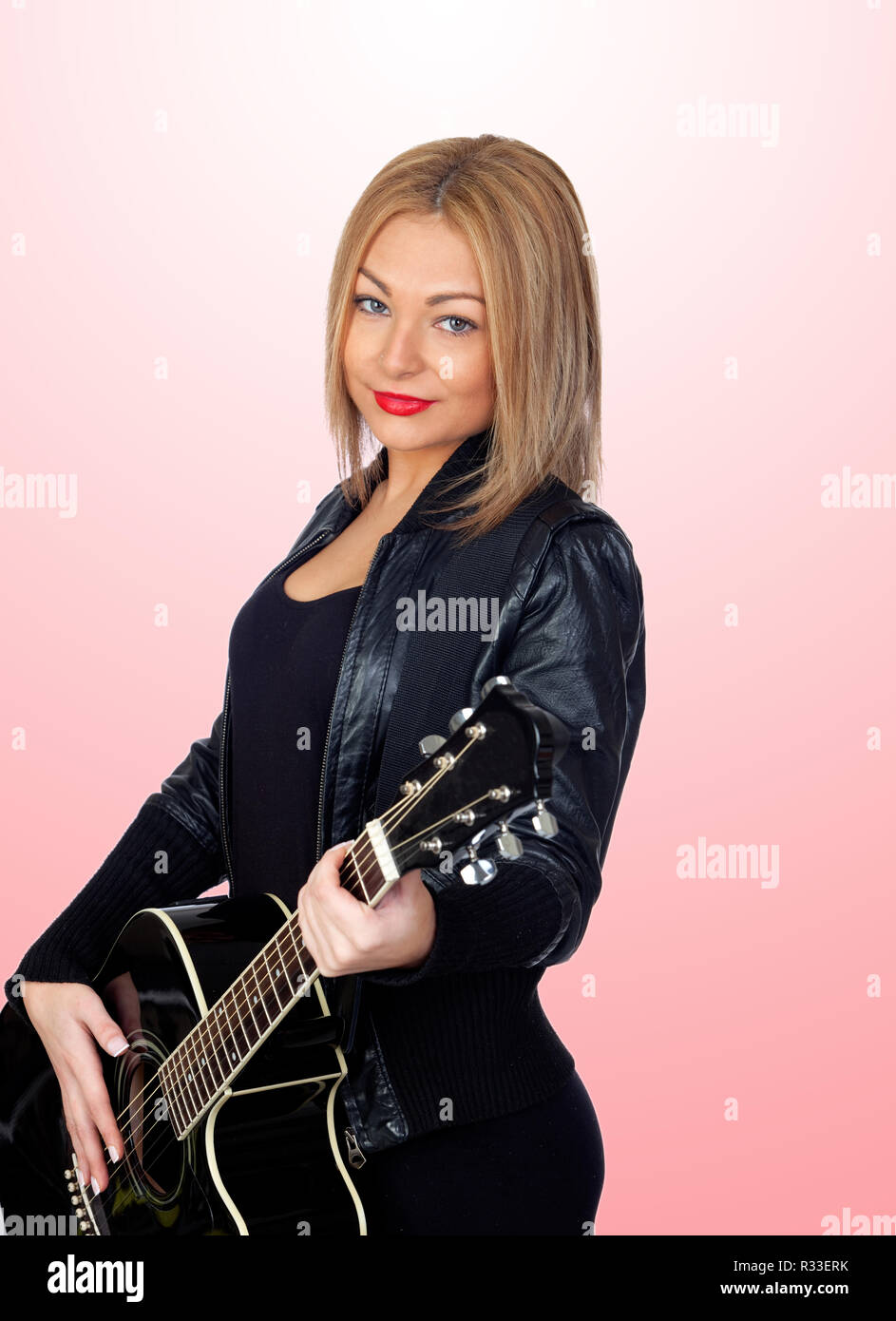 Pink singer leather hi-res stock photography and images - Alamy