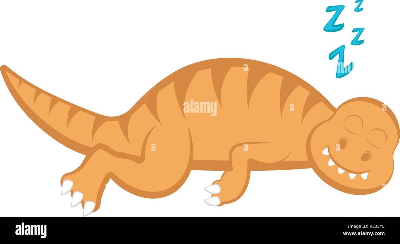 Cute dinosaur sleeping hi-res stock photography and images - Alamy