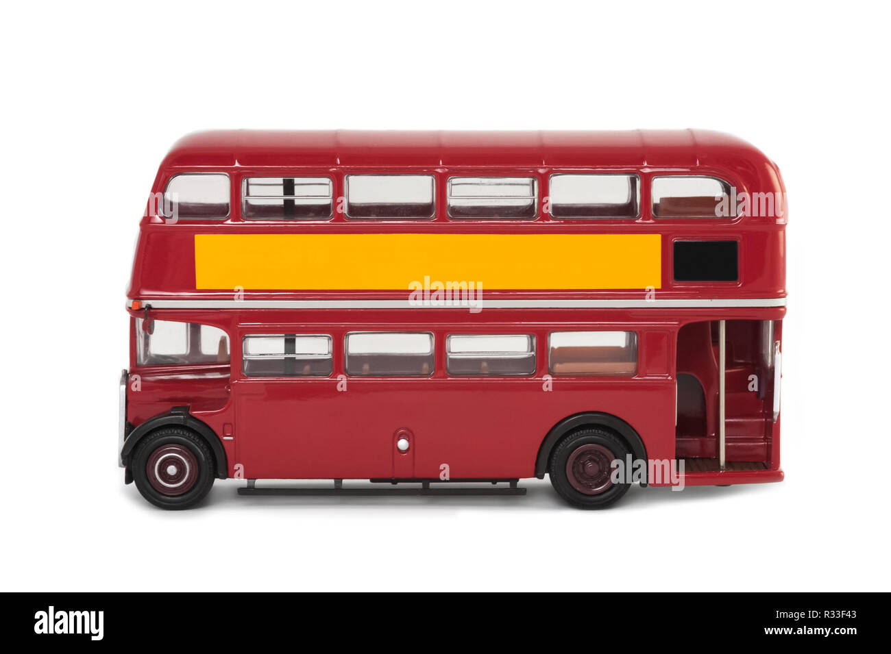 Vintage routemaster doubledecker red bus Cut Out Stock Images ...