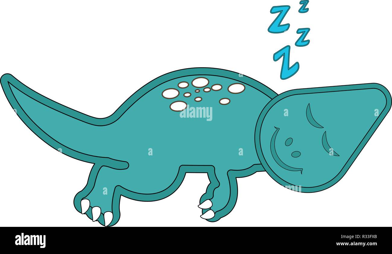 Cute dinosaur sleeping hi-res stock photography and images - Alamy