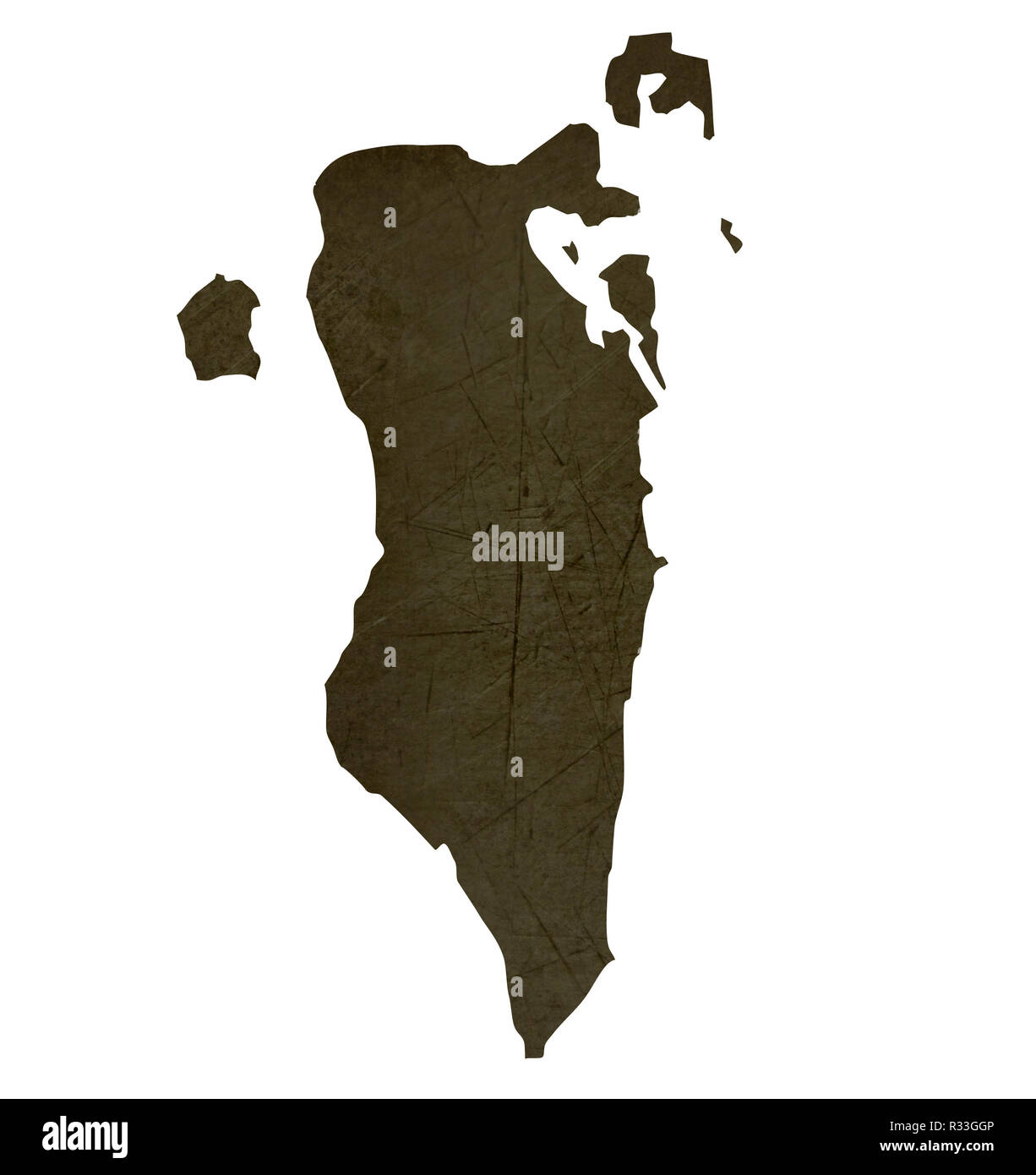 Geographical map bahrain hi-res stock photography and images - Alamy