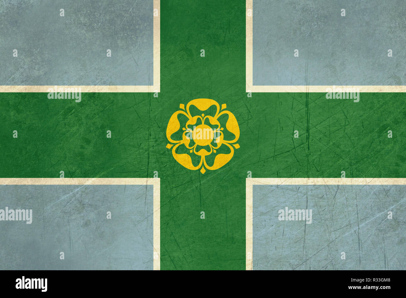 Derbyshire County Flag High Resolution Stock Photography and Images - Alamy