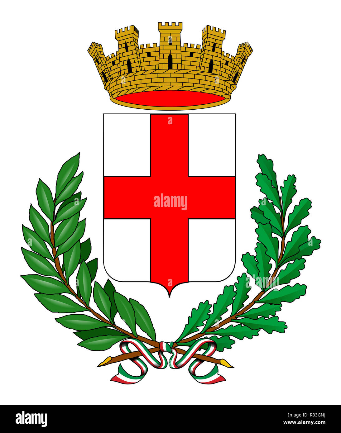 Italian heraldry hi-res stock photography and images - Alamy