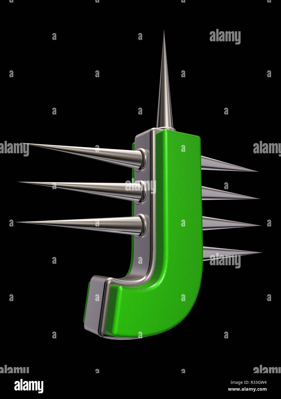 thorn letter j Stock Photo - Alamy