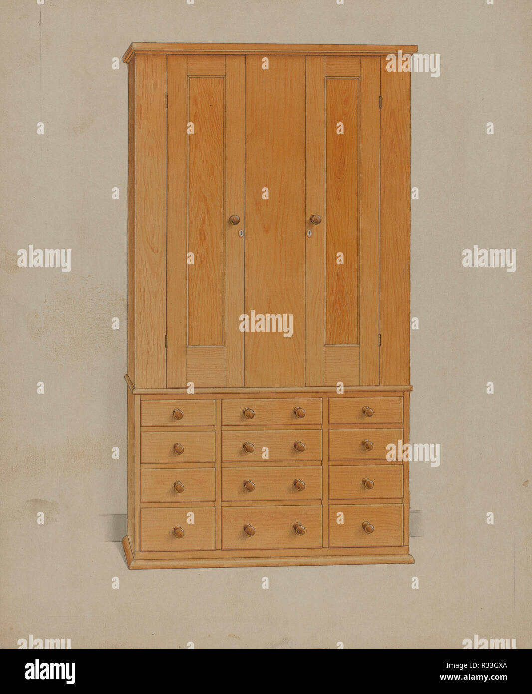 Shaker cabinet hi-res stock photography and images - Alamy