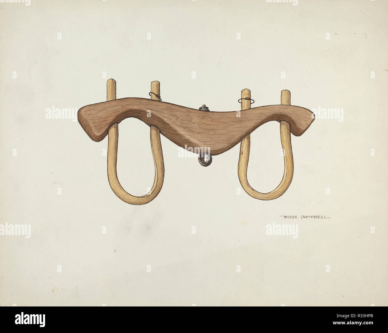 Yoke of oxen hi-res stock photography and images - Alamy