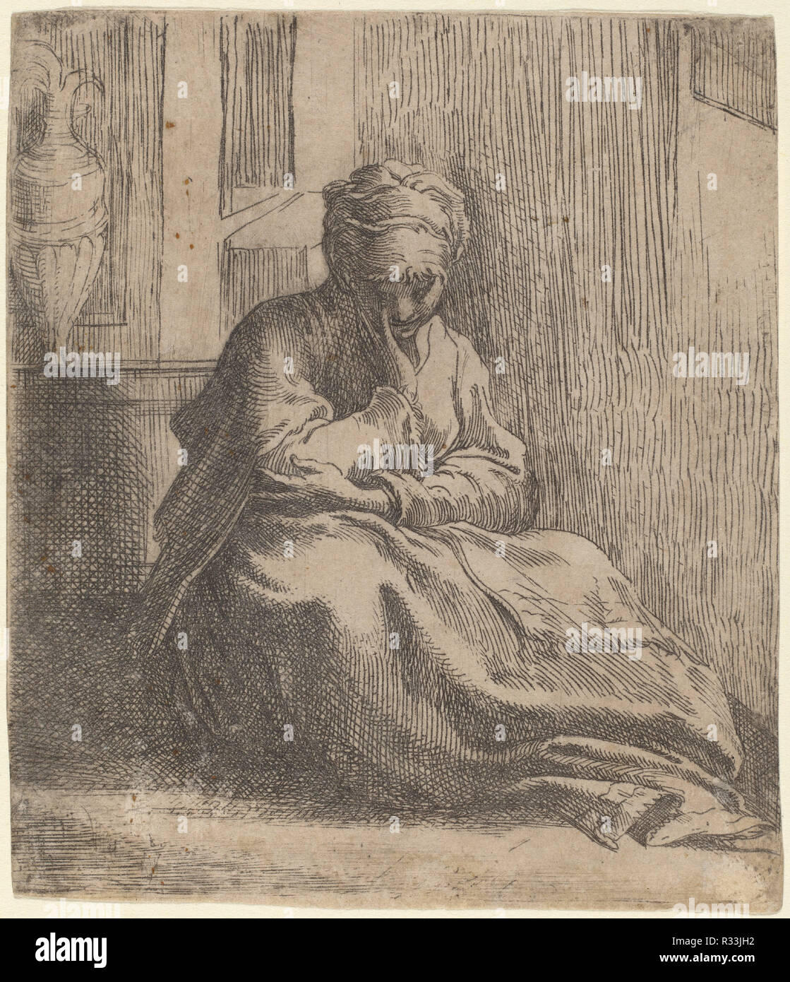 Saint Thaïs. Medium: etching. Museum: National Gallery of Art ...