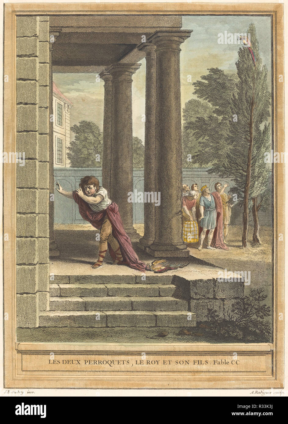Les deux perroquets, le roi et son fils (Two Parrots, the King, and His ...
