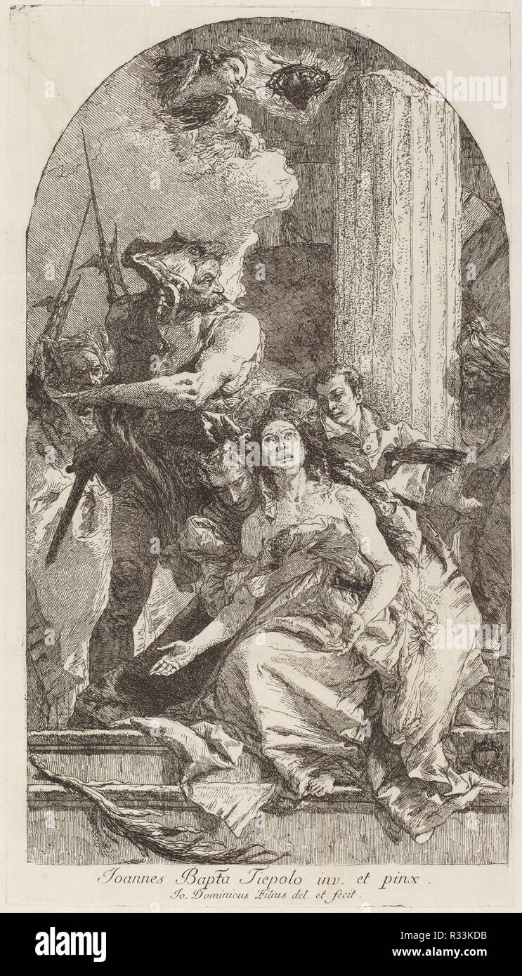 Saint agatha martyrdom hi-res stock photography and images - Alamy