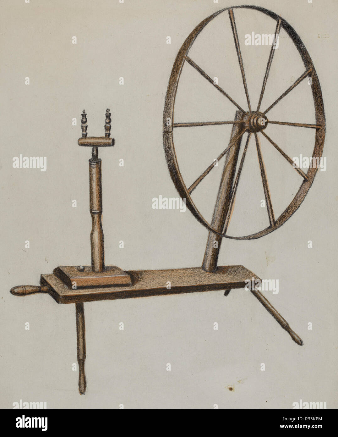 Wheel. Dated: 1935/1942. Dimensions: overall: 35.4 x 21.2 cm (13 15/16 ...