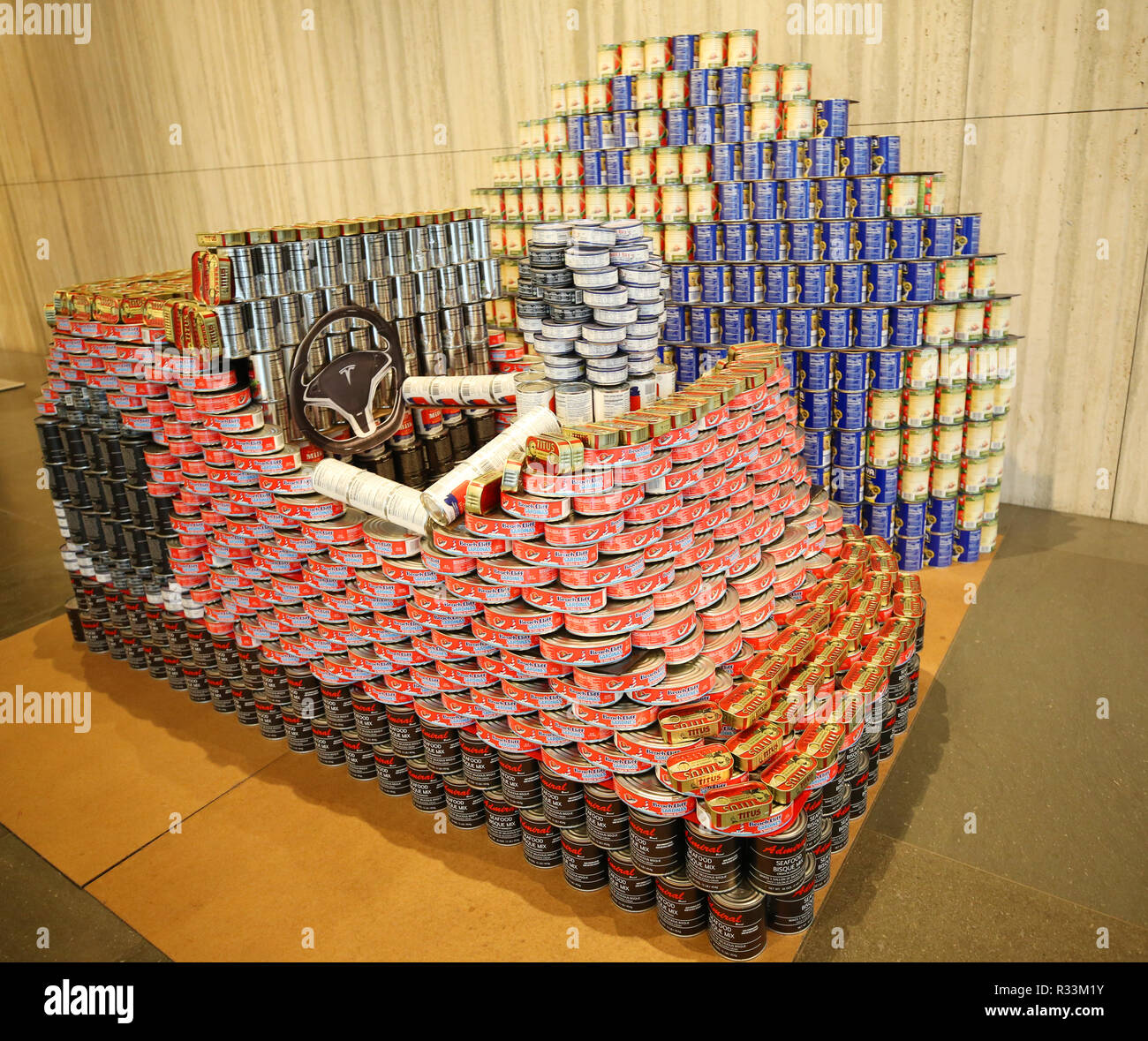Canned Food Sculptures Dome Canstruction: 20+ Amazing Canned Food