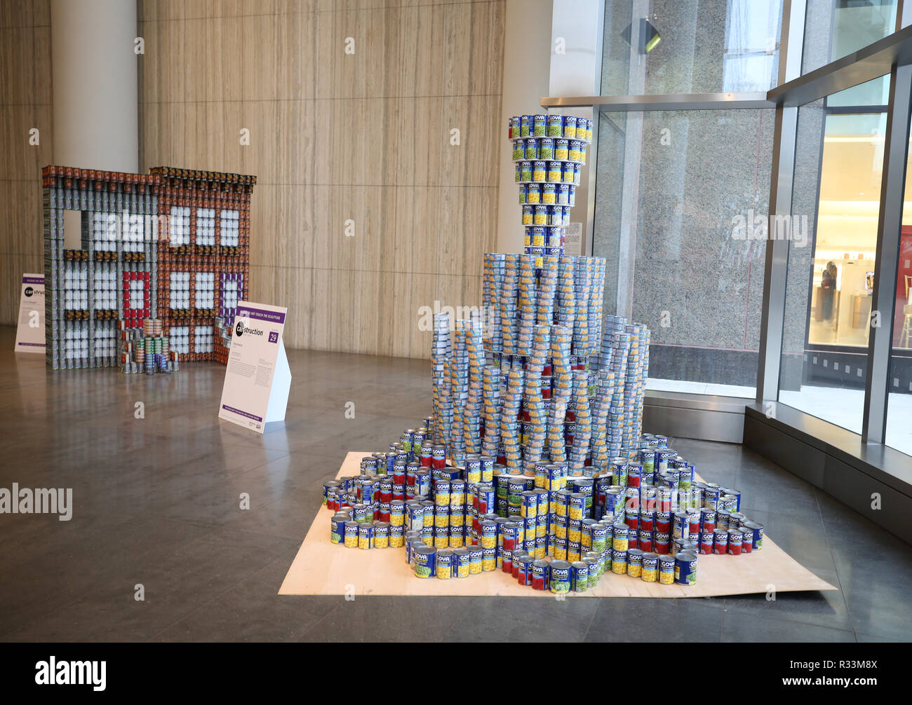 Canstruction hi-res stock photography and images - Alamy