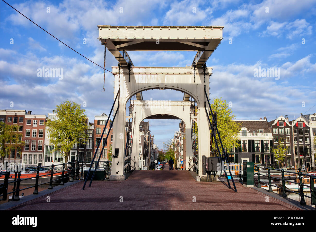 Famous wooden drawbridge amsterdam hi-res stock photography and images ...
