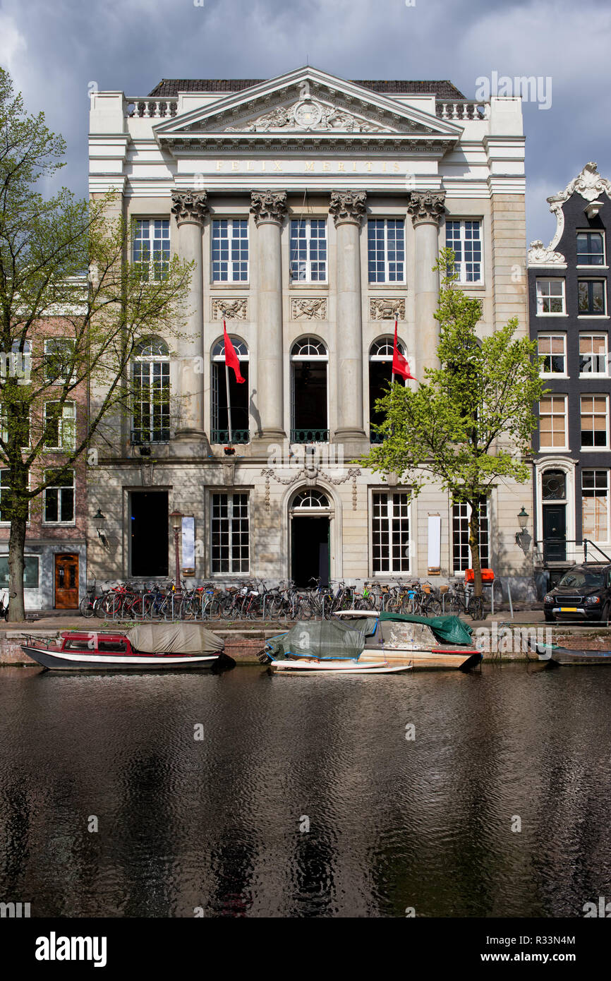 Amsterdam felix meritis building hi-res stock photography and images ...