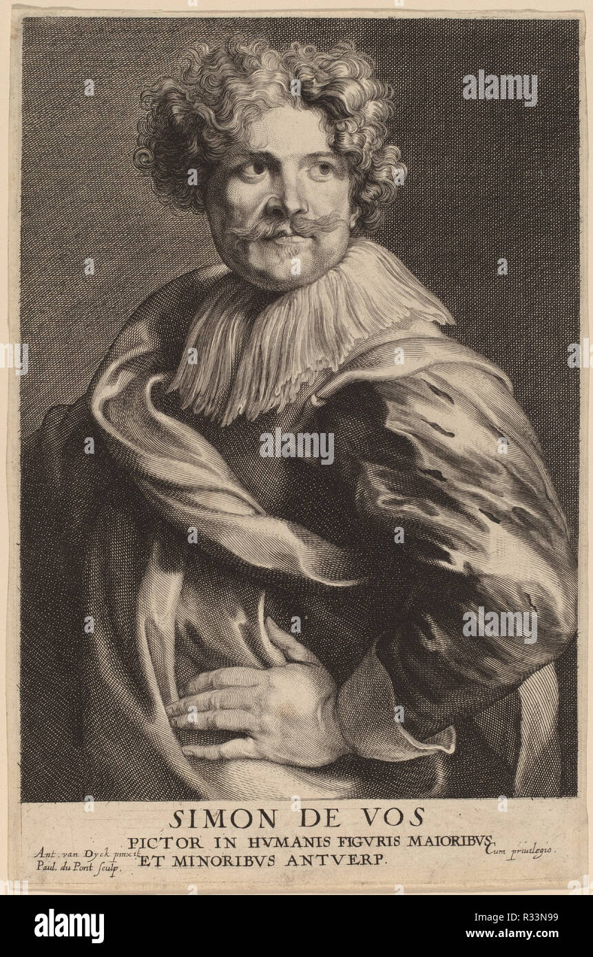 Simon de Vos. Dated: probably 1626/1641. Medium: engraving. Museum ...