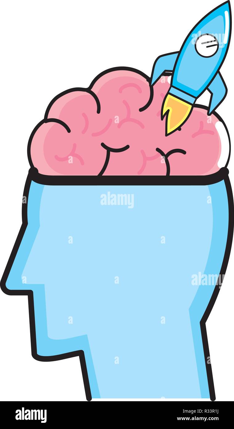 Brain In Head Cartoon Clip Art