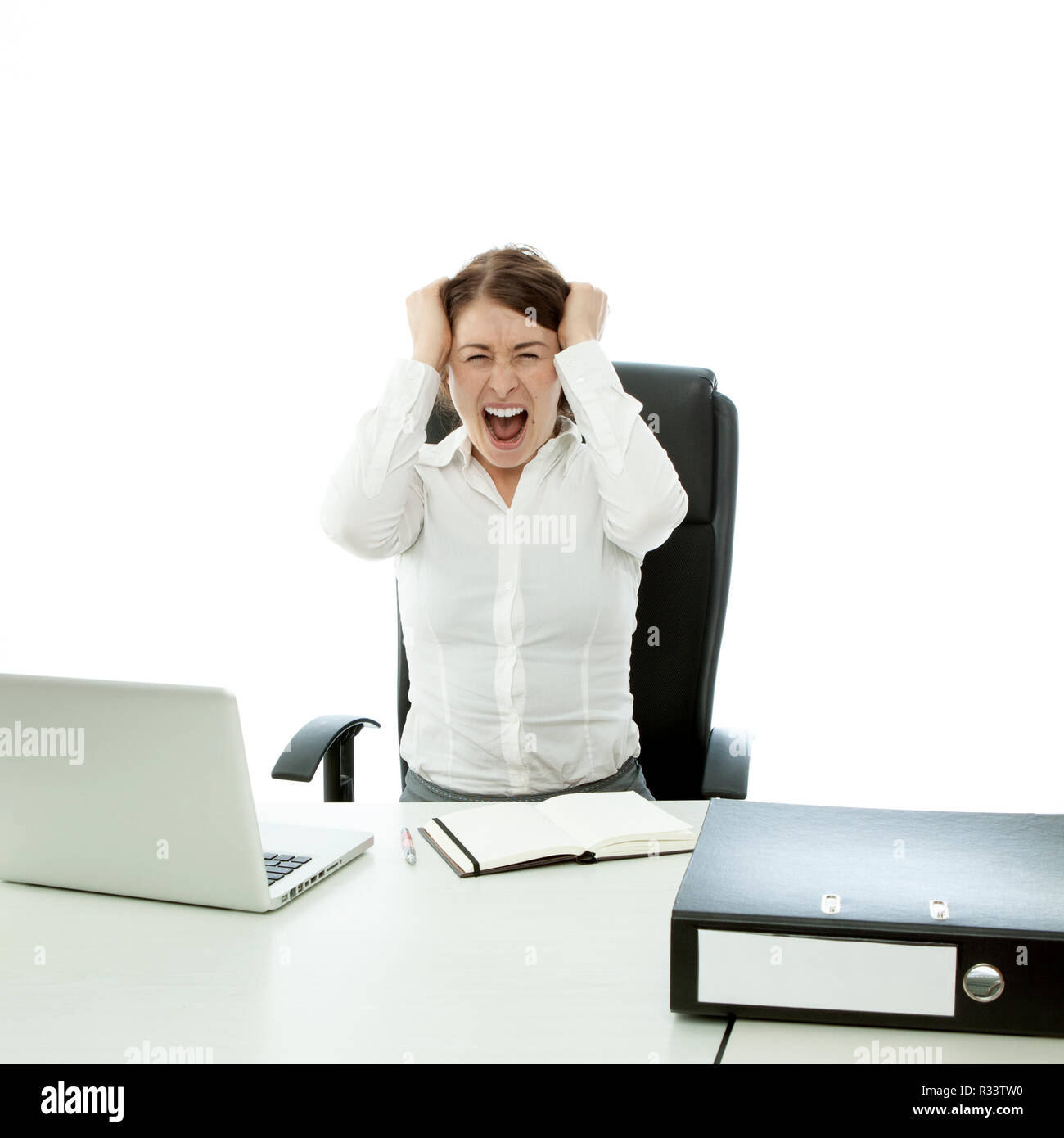 Head back scream hi-res stock photography and images - Alamy