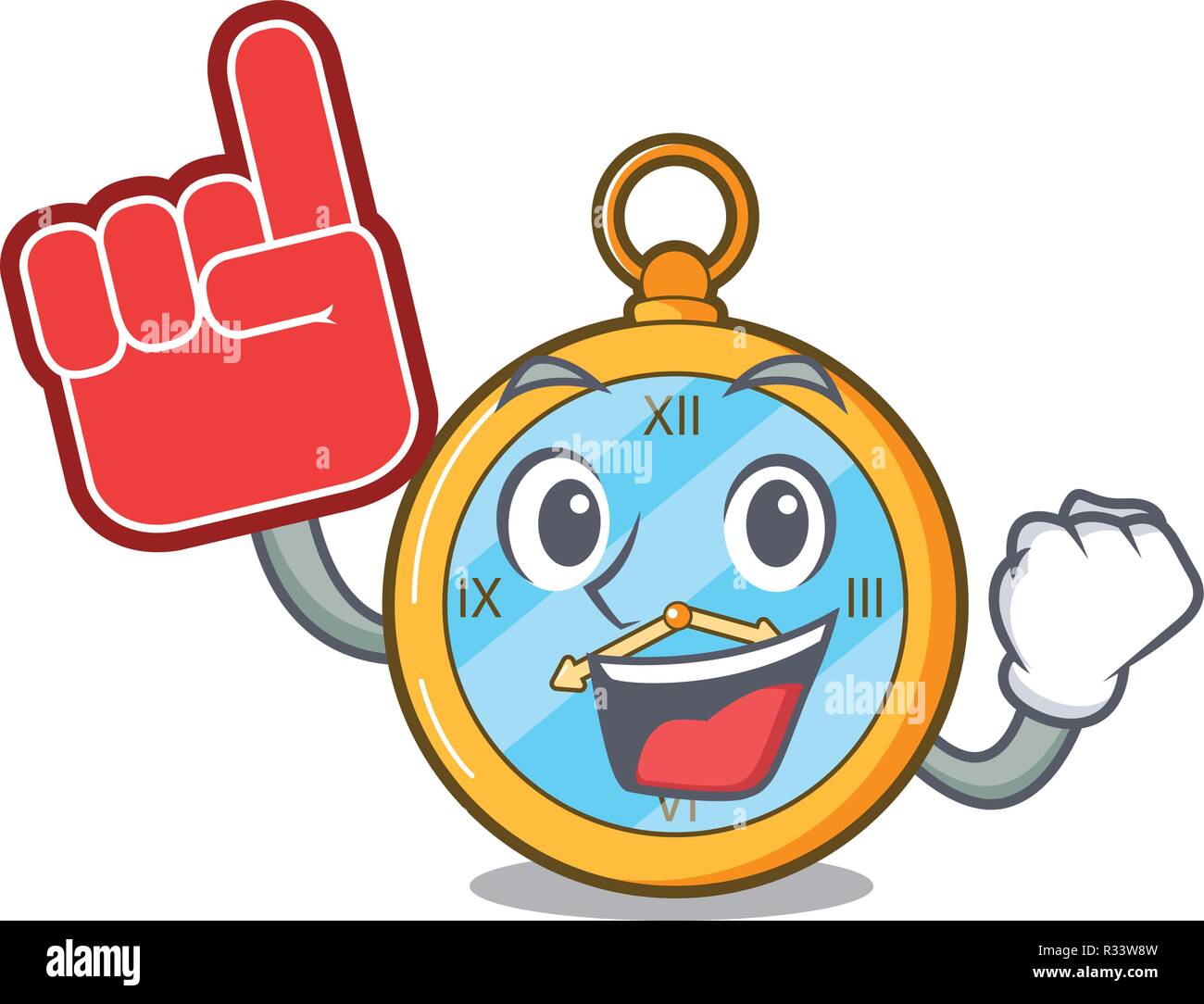 Cartoon old pocket watch Stock Vector Images - Alamy