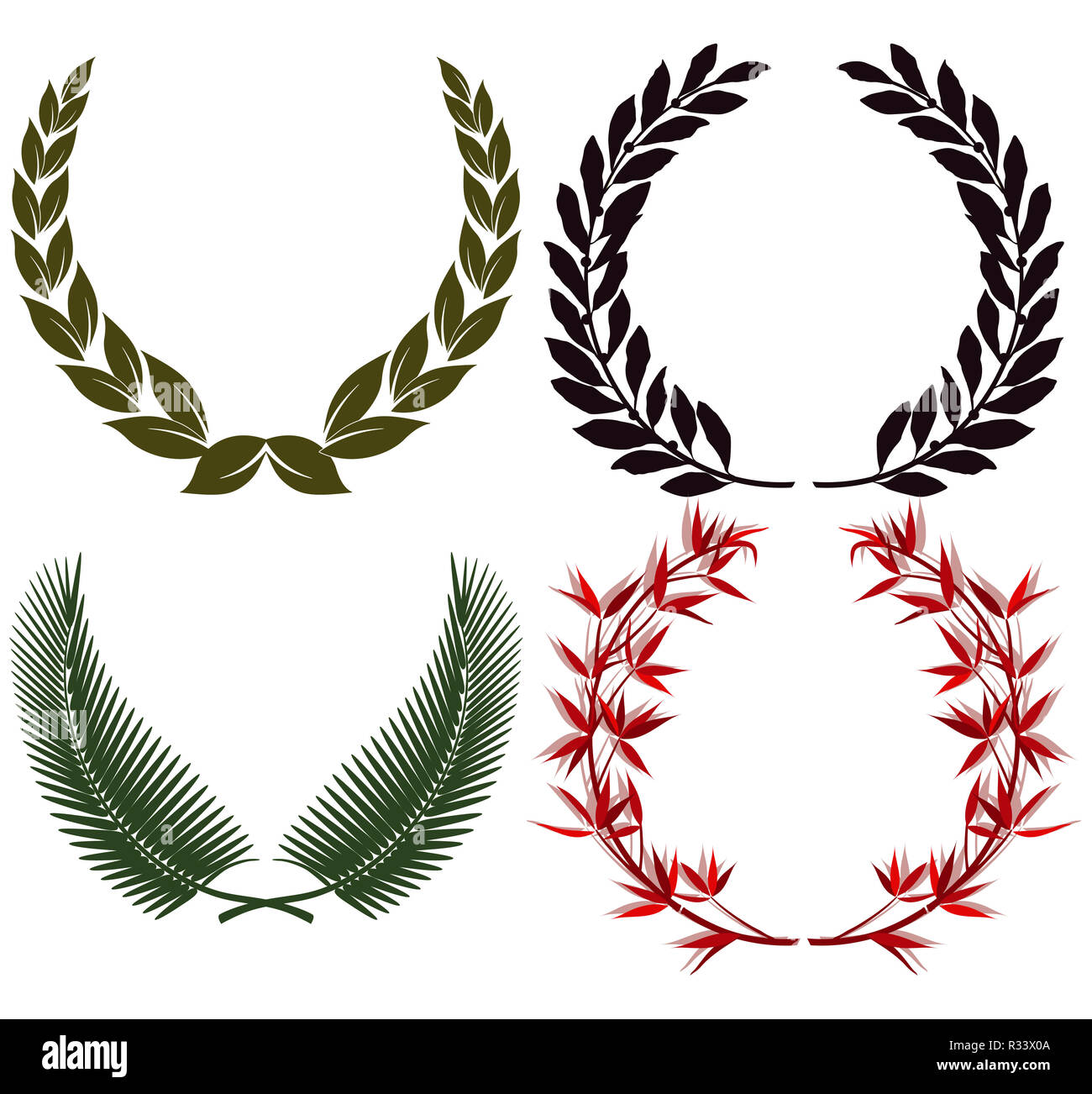 lorbeerkranz and honors Stock Photo - Alamy