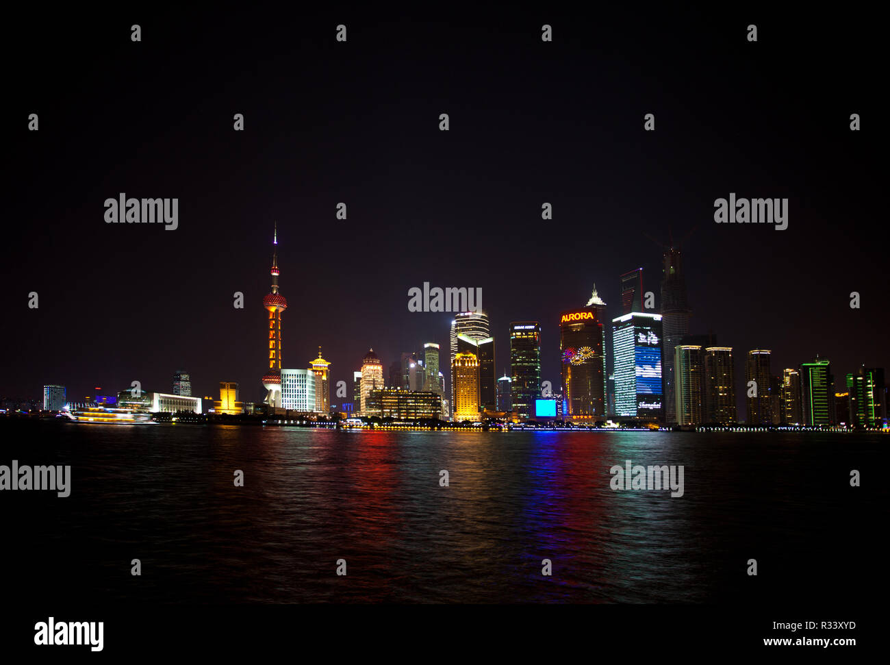 Shanghai scenery and scenery high angle hi-res stock photography and ...