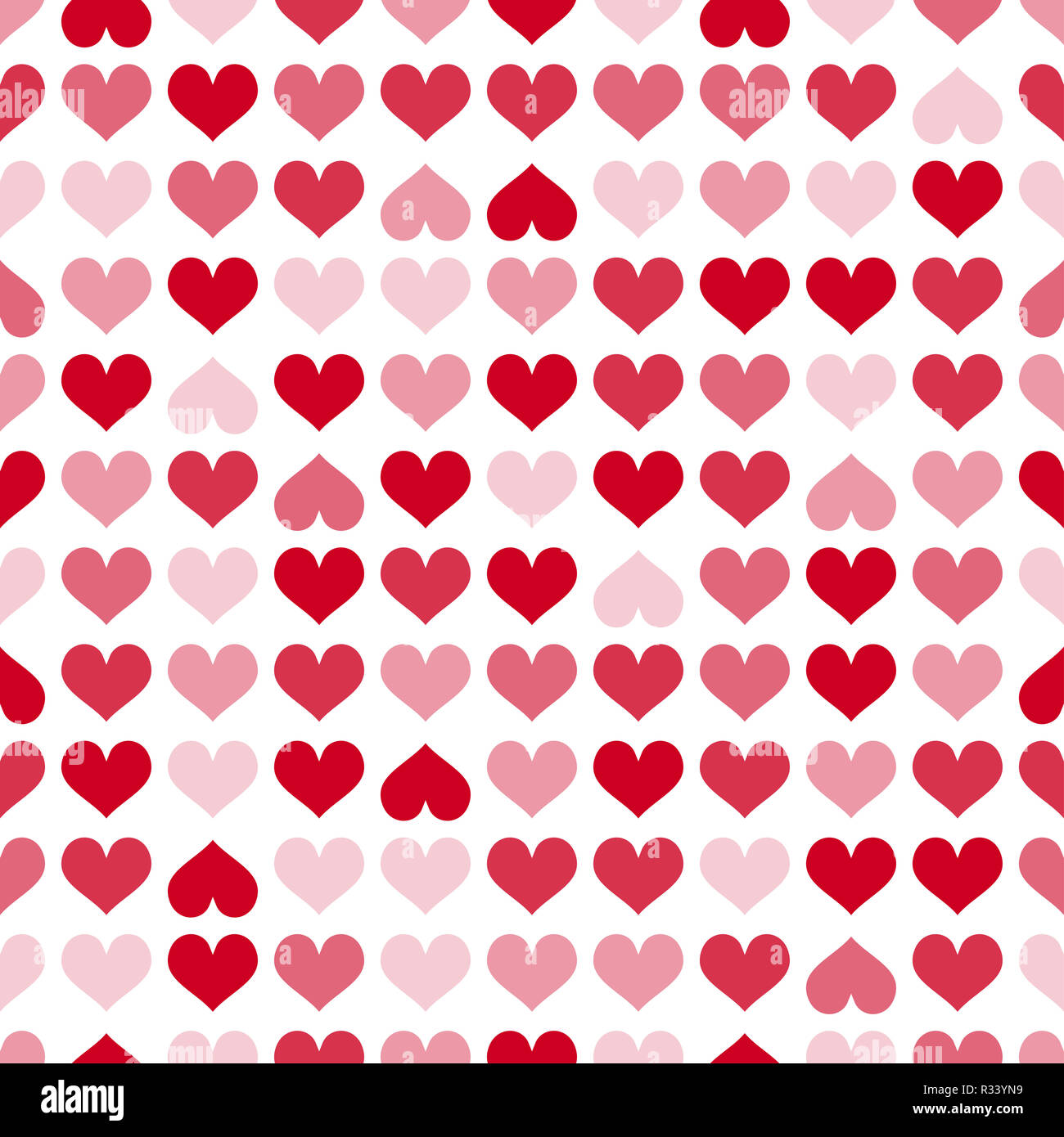 endless background heart - red Stock Photo - Alamy