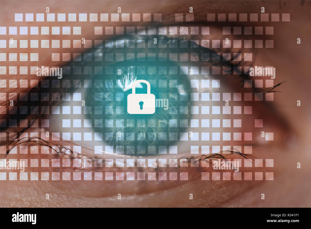 Cyber security eye hi-res stock photography and images - Alamy