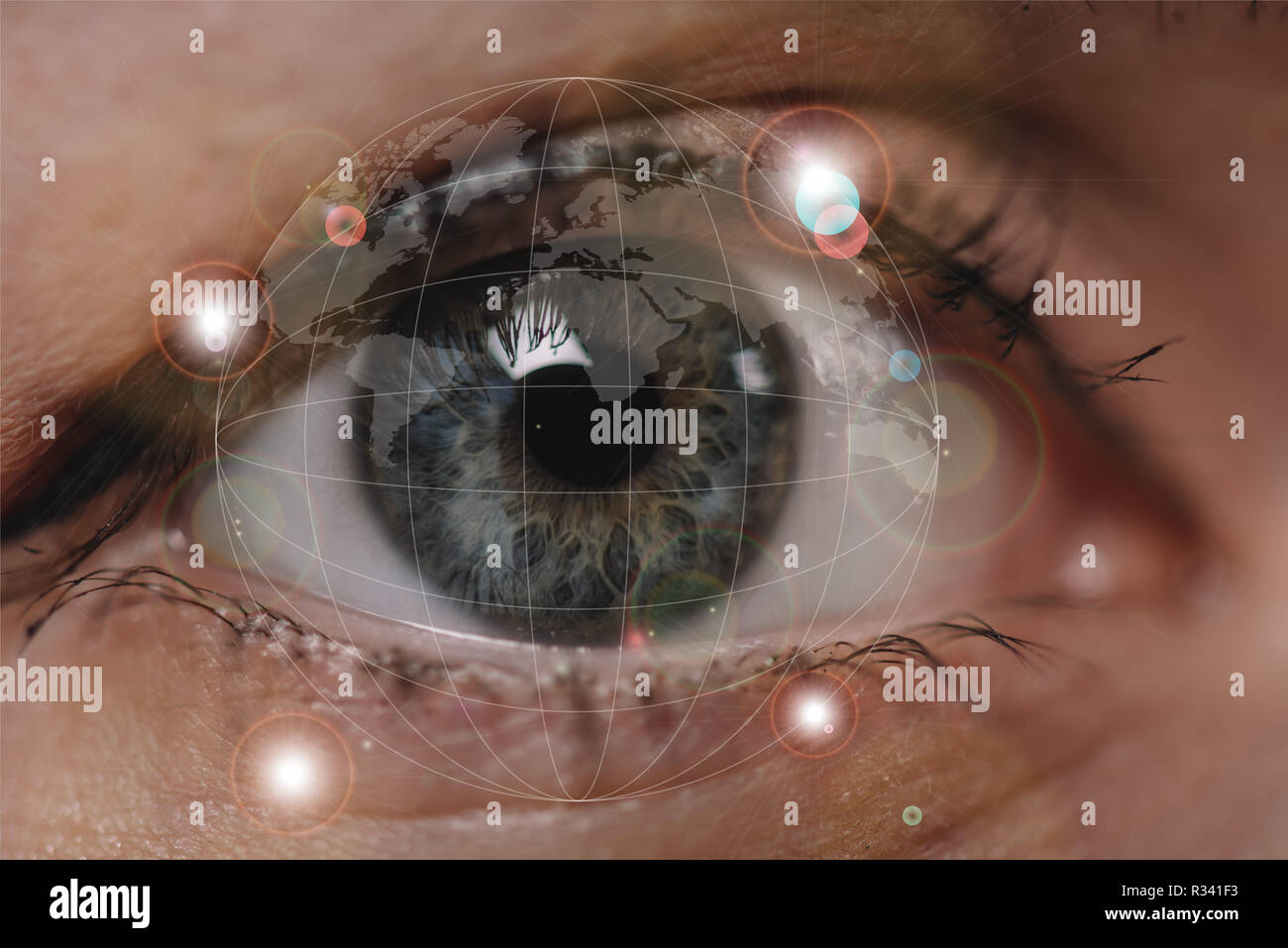 Cyber security eye hi-res stock photography and images - Alamy