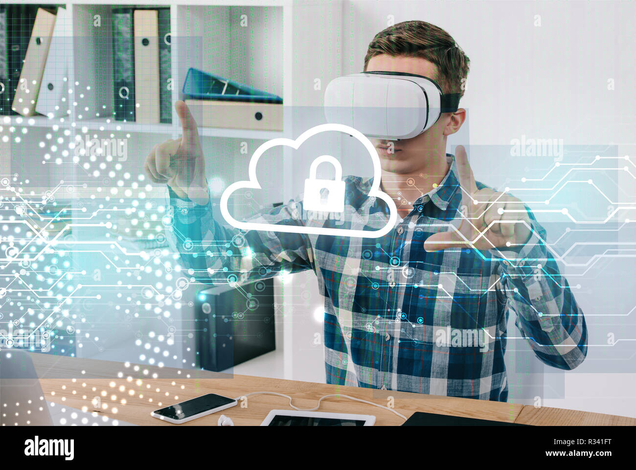 3d man electronic devices hi-res stock photography and images - Alamy