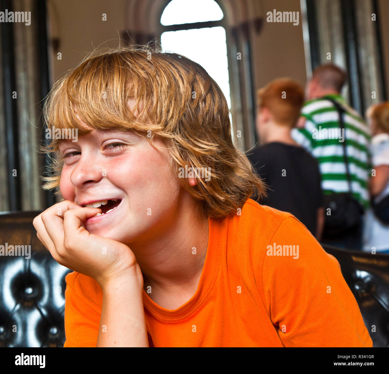 Teen teens teenager teenagers museum hi-res stock photography and ...