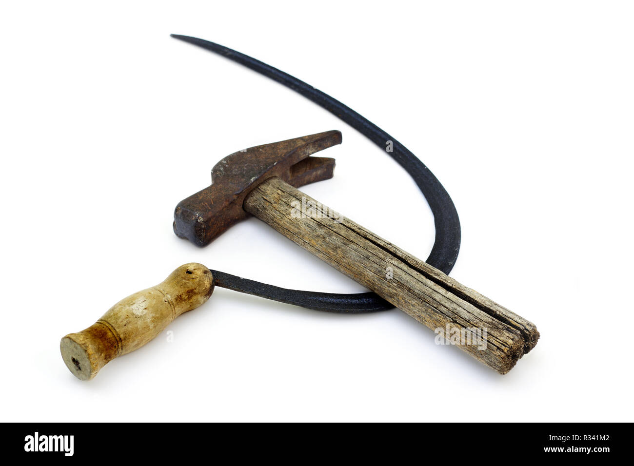Hammer and sickle china Cut Out Stock Images & Pictures - Alamy