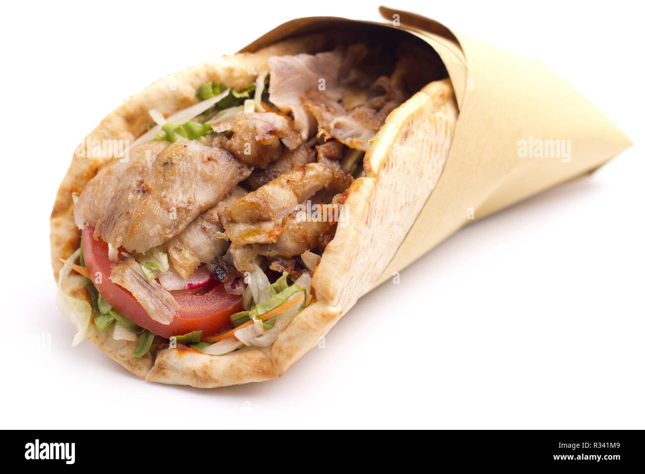 Doner Kebab Chips Stock Photos & Doner Kebab Chips Stock Images - Alamy