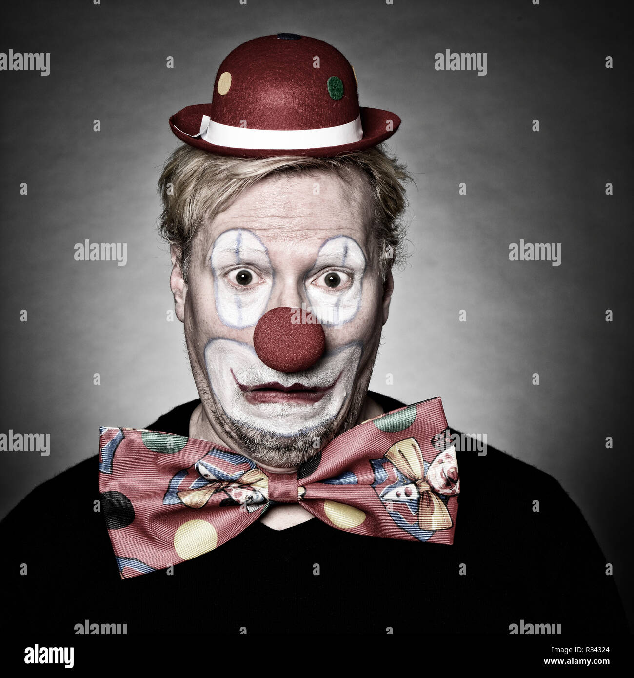 Human clown hi-res stock photography and images - Alamy