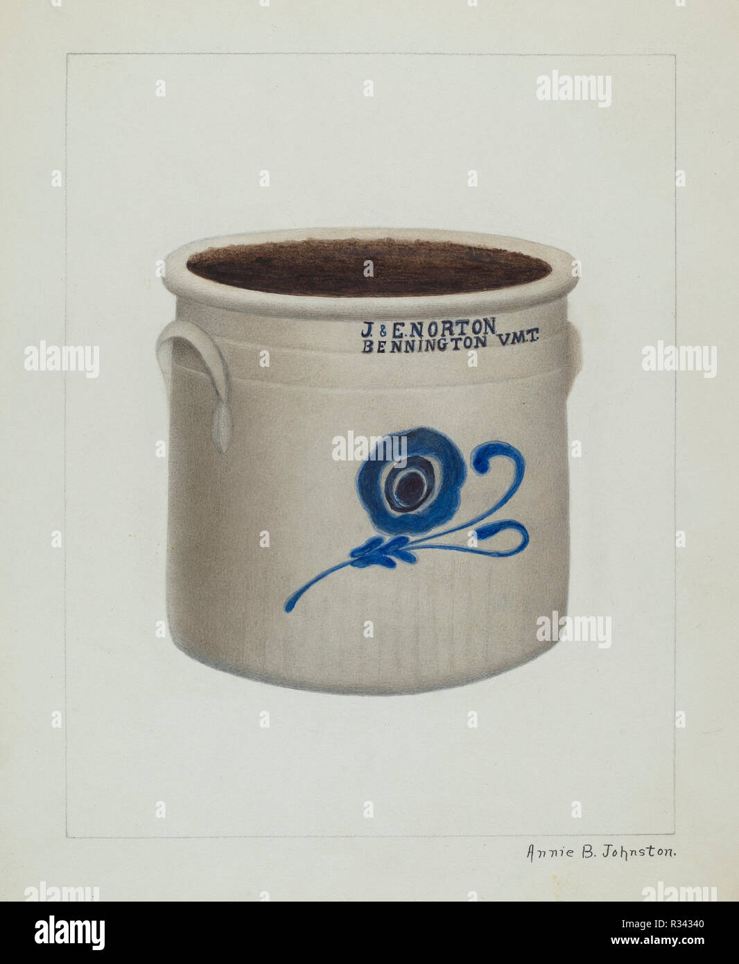 Crock. Dated: c. 1937. Dimensions: overall: 28 x 22.9 cm (11 x 9 in ...