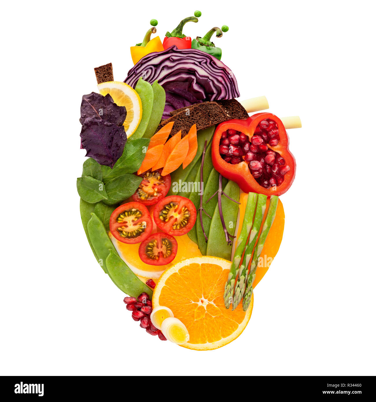 Food for heart Stock Photo - Alamy