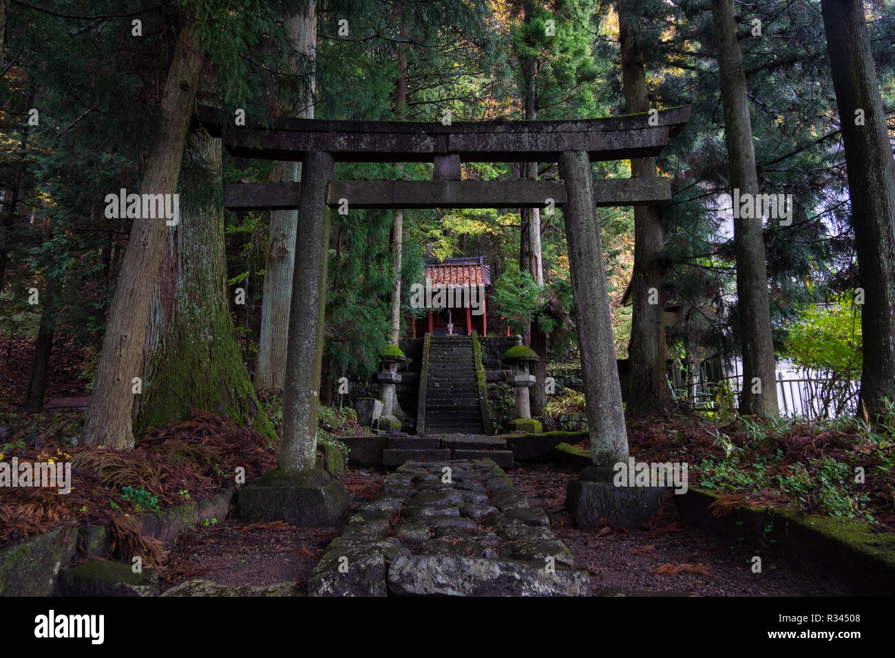 Japanese gate hi-res stock photography and images - Alamy
