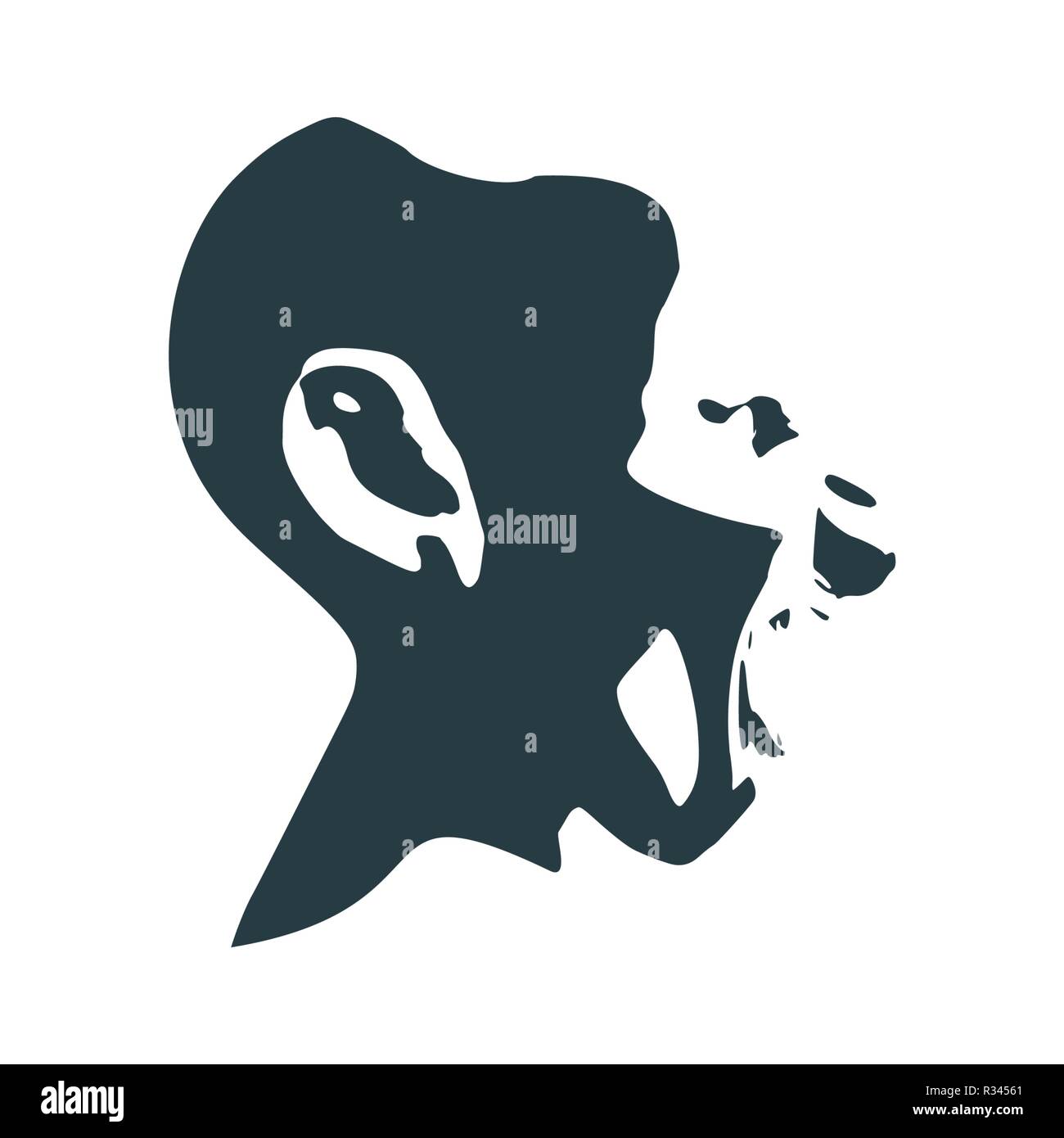 Demon possessed Stock Vector Images - Alamy