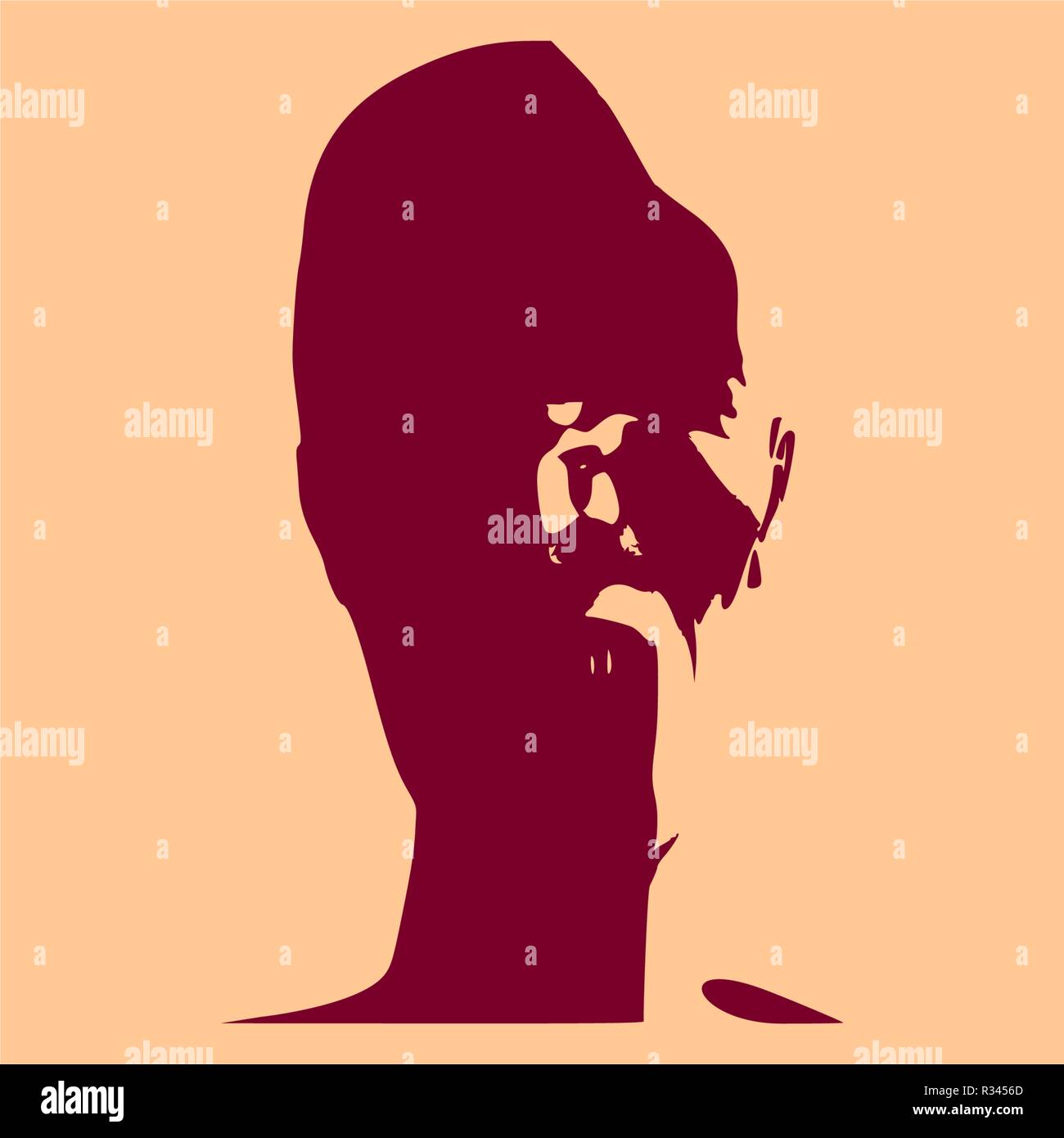 Demon or monster screaming Stock Vector Image & Art - Alamy