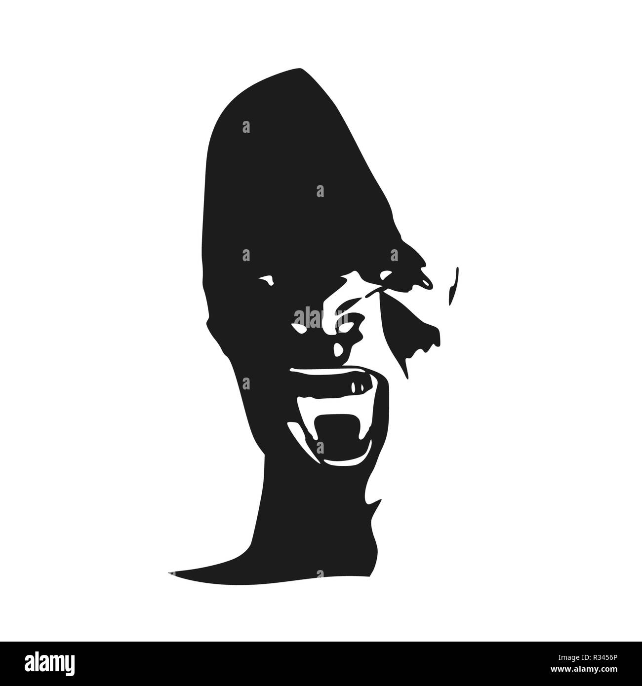 Demon possessed Stock Vector Images - Alamy