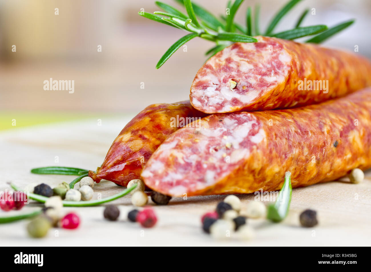 Ra ucherwurst hi-res stock photography and images - Alamy