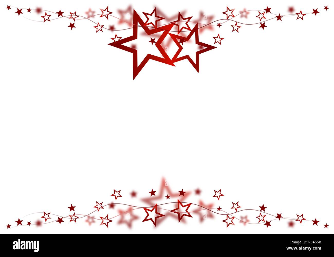 red star frame Stock Photo - Alamy