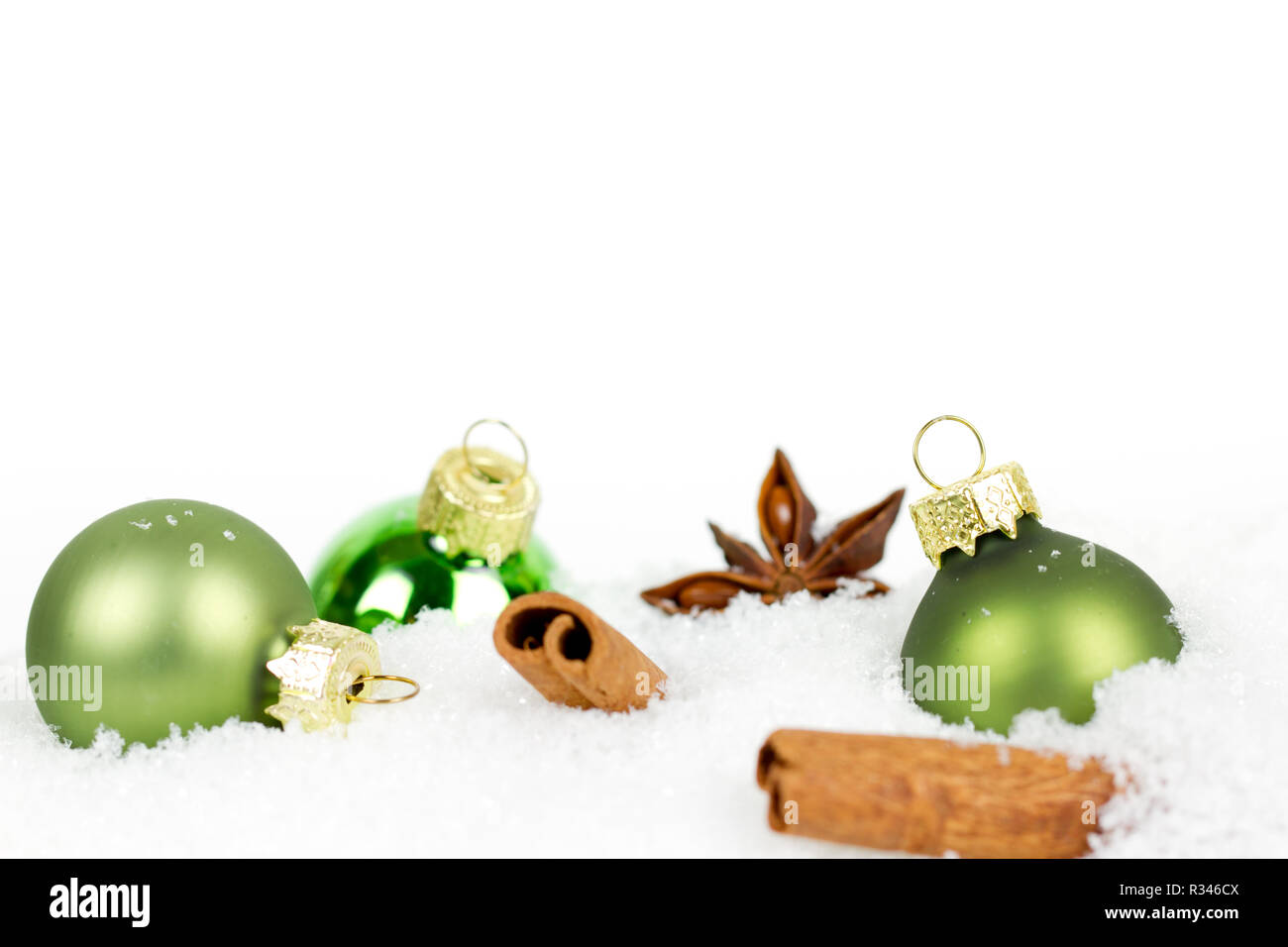 Snowflake in snow christmas Cut Out Stock Images & Pictures - Alamy