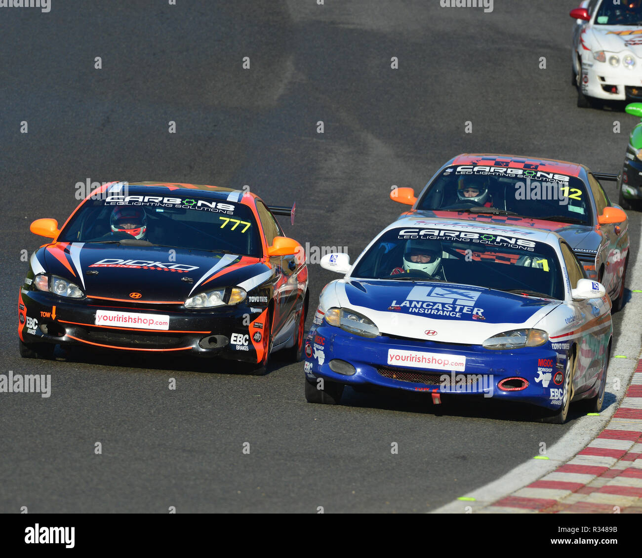 Alex Cursley, Mark Dicken, Hyundai Coupe 2000, Hyundai Coupe Cup, BARC ...